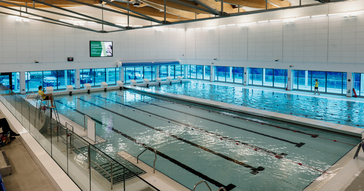 Aqua classes at Riverside leisure centre